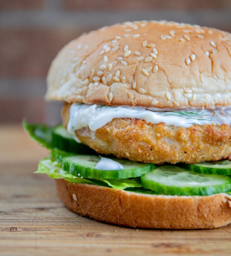 Pickerel Burgers (Battered) - Springhills Fish